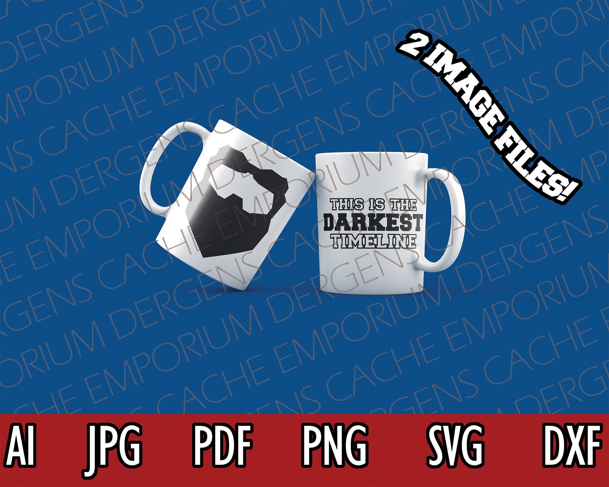 This is the Darkest Timeline / Goatee Community T-shirt/mug/design SVG ...