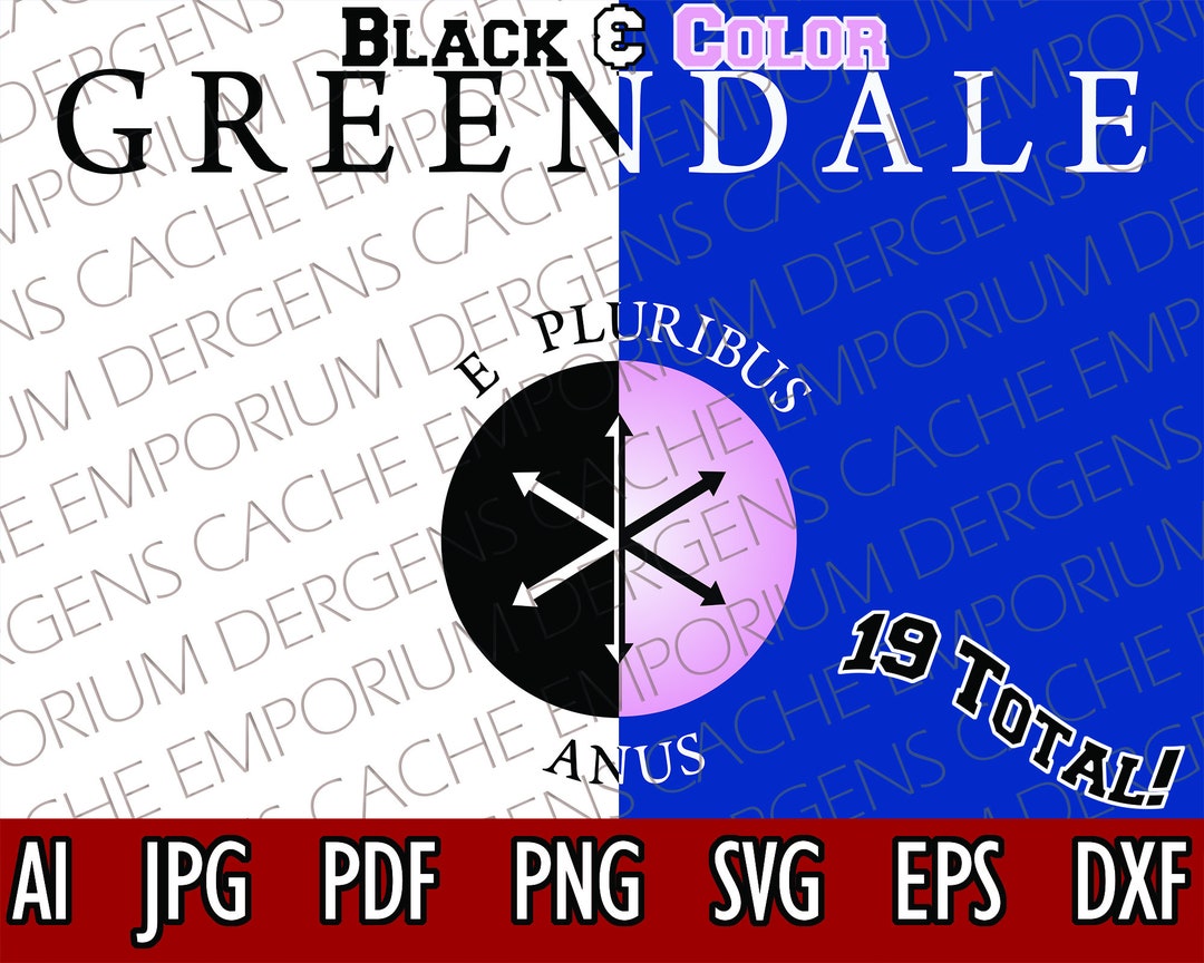 Greendale College - Community Flag Design | SVG File Bundle - Etsy