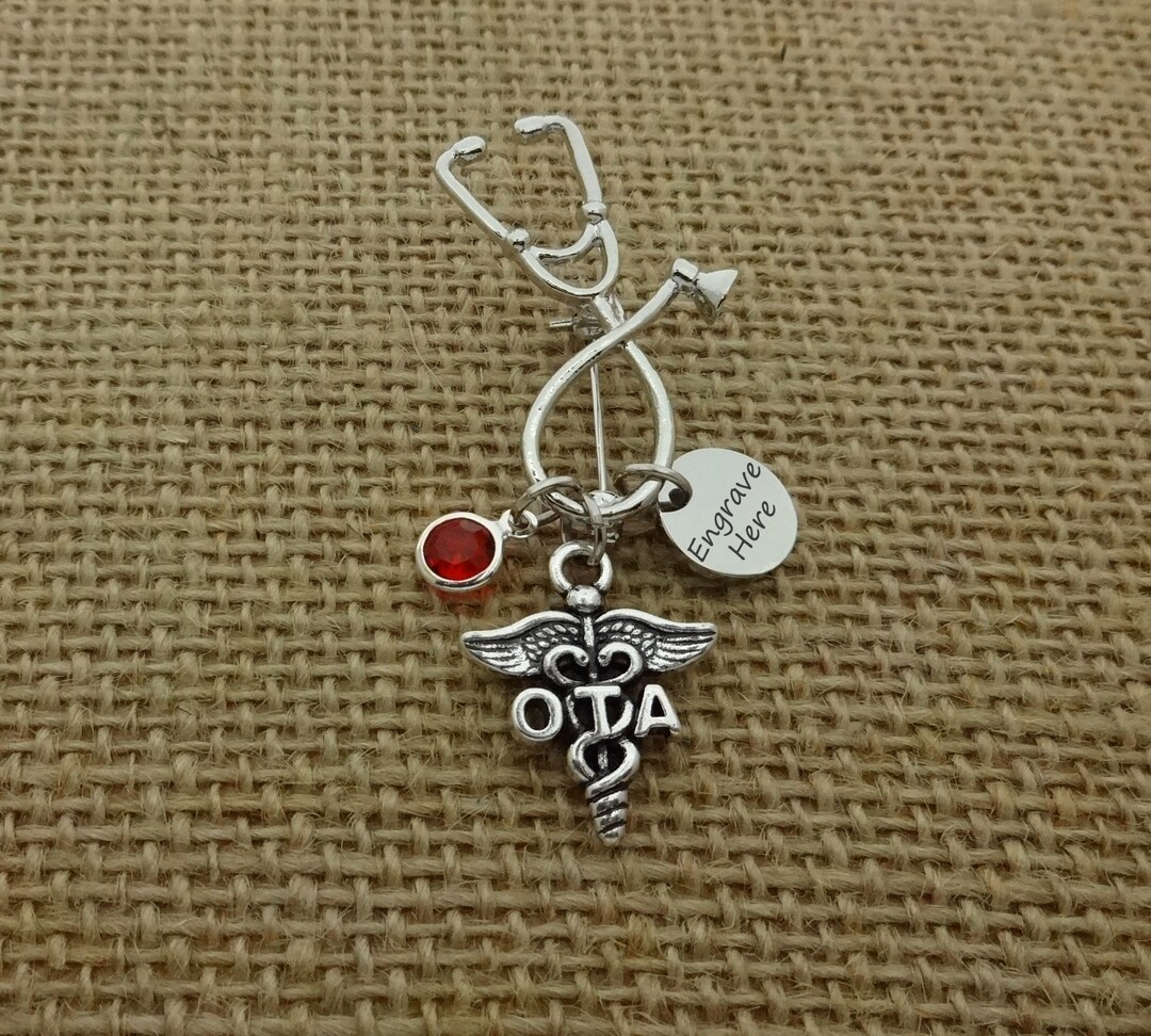 OTA Occupational Therapy Assistant Therapist Pin, Personalized OTA Pin ...