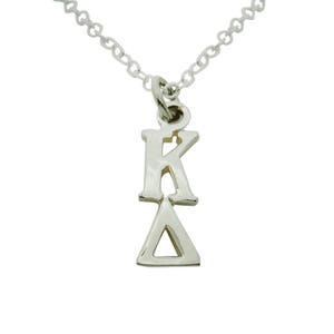 Kappa Delta Greek Sorority Lavalier Pendant Drop Charm Chain Necklace ...