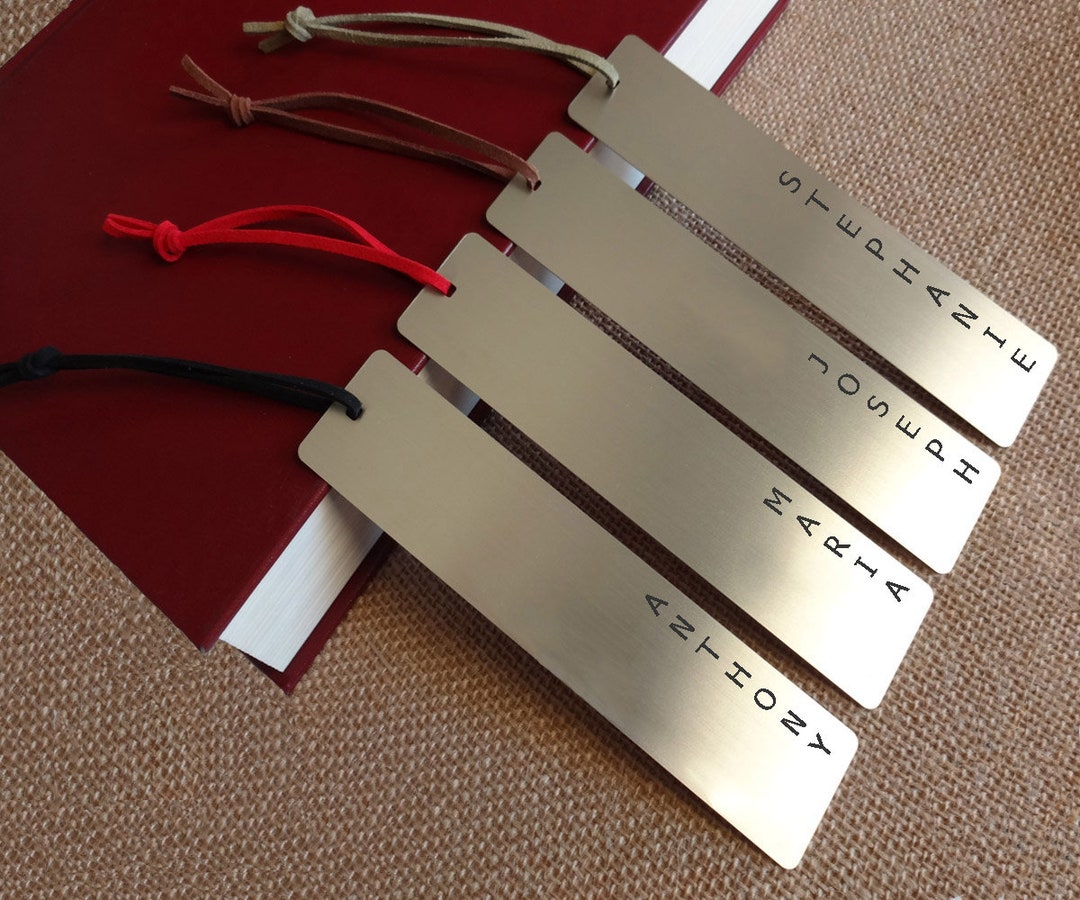 Name Bookmark, Personalized Bookmark, Engraved Bookmark, Custom ...