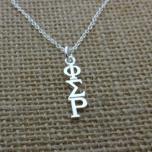 Phi Sigma Rho Greek Sorority Jewelry Sorority Lavalier Pendant Drop ...