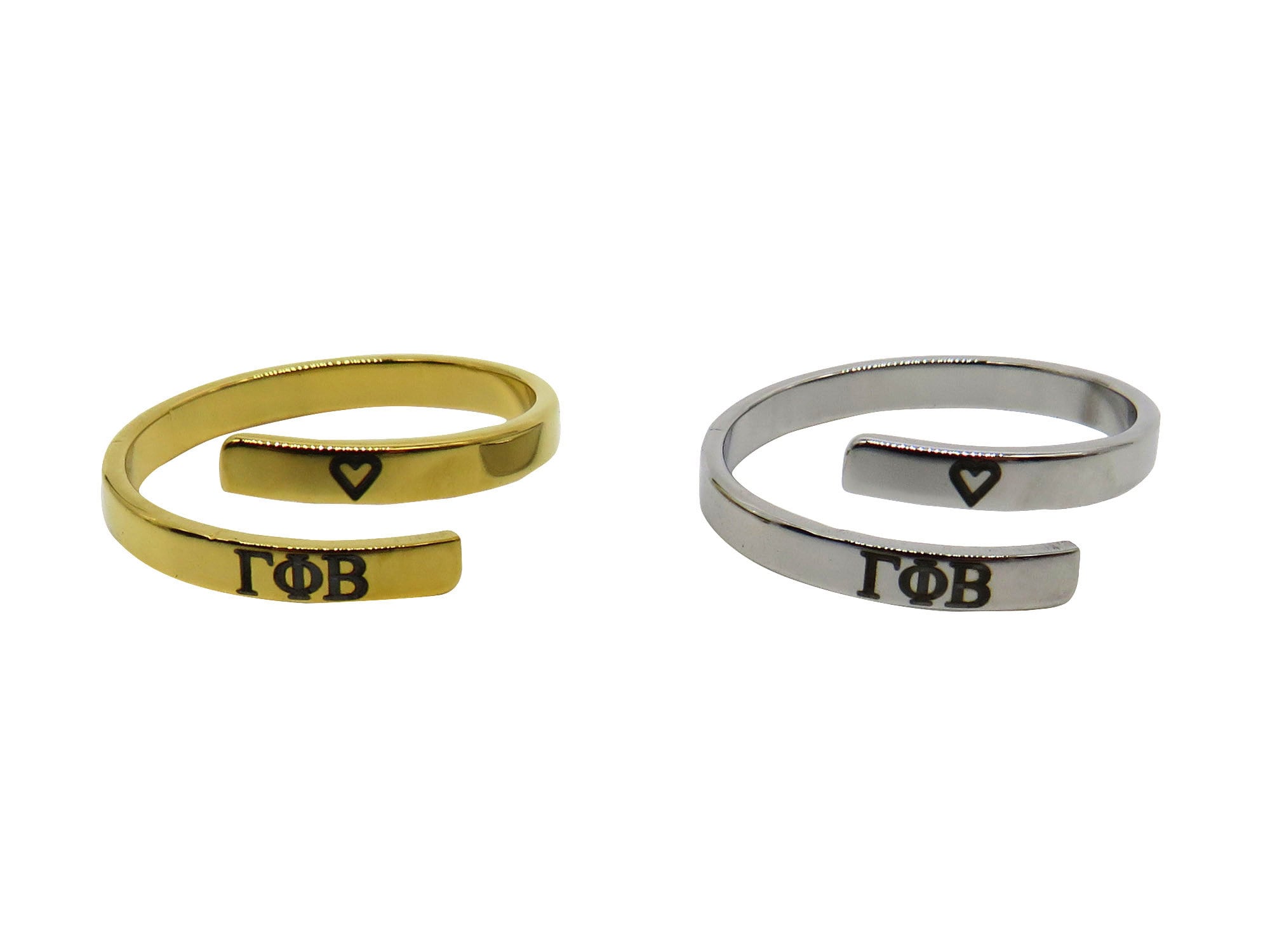 Gamma Phi Beta Adjustable Greek Sorority Ring, Gamma Phi Beta ...