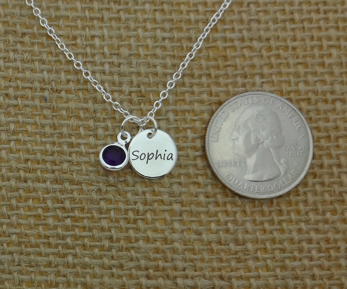 Child Girl Necklace, Personalized Kid Necklace, Daughter Necklace ...