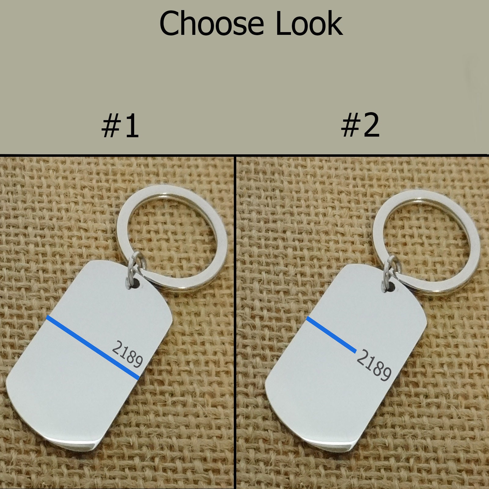 Police Key Chain Thin Blue Line Key Chain Police Lives | Etsy