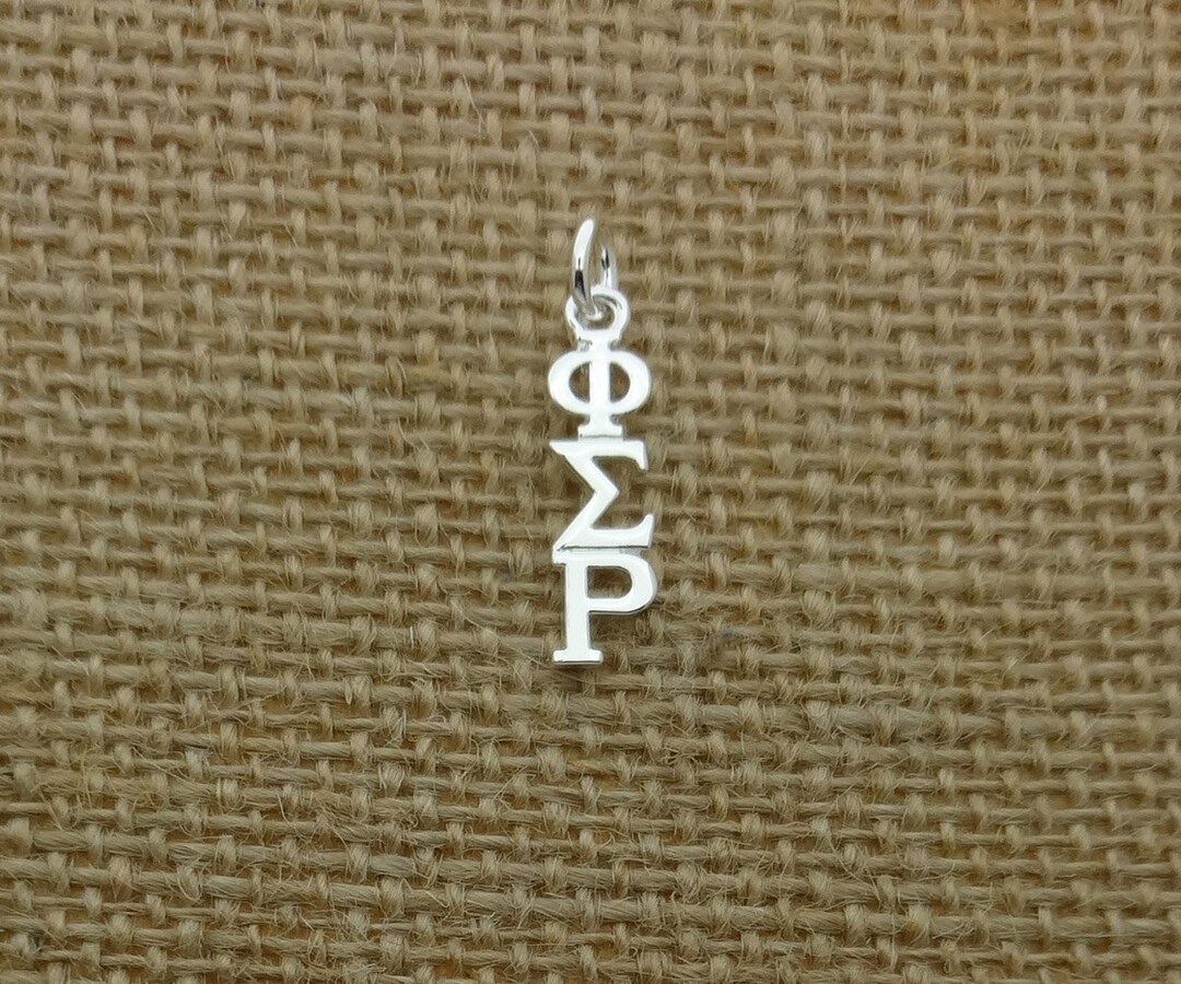 Phi Sigma Rho Greek Sorority Jewelry Sorority Lavalier Pendant Drop ...