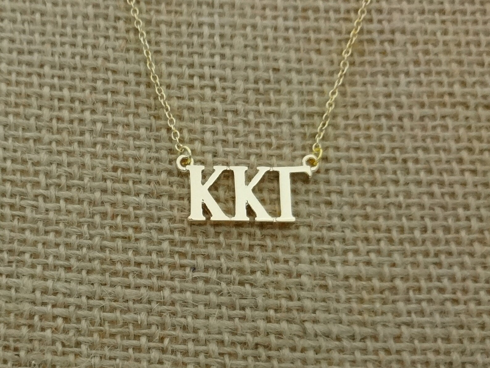Kappa Kappa Gamma Greek Sorority Lavalier Floating Necklace - Etsy