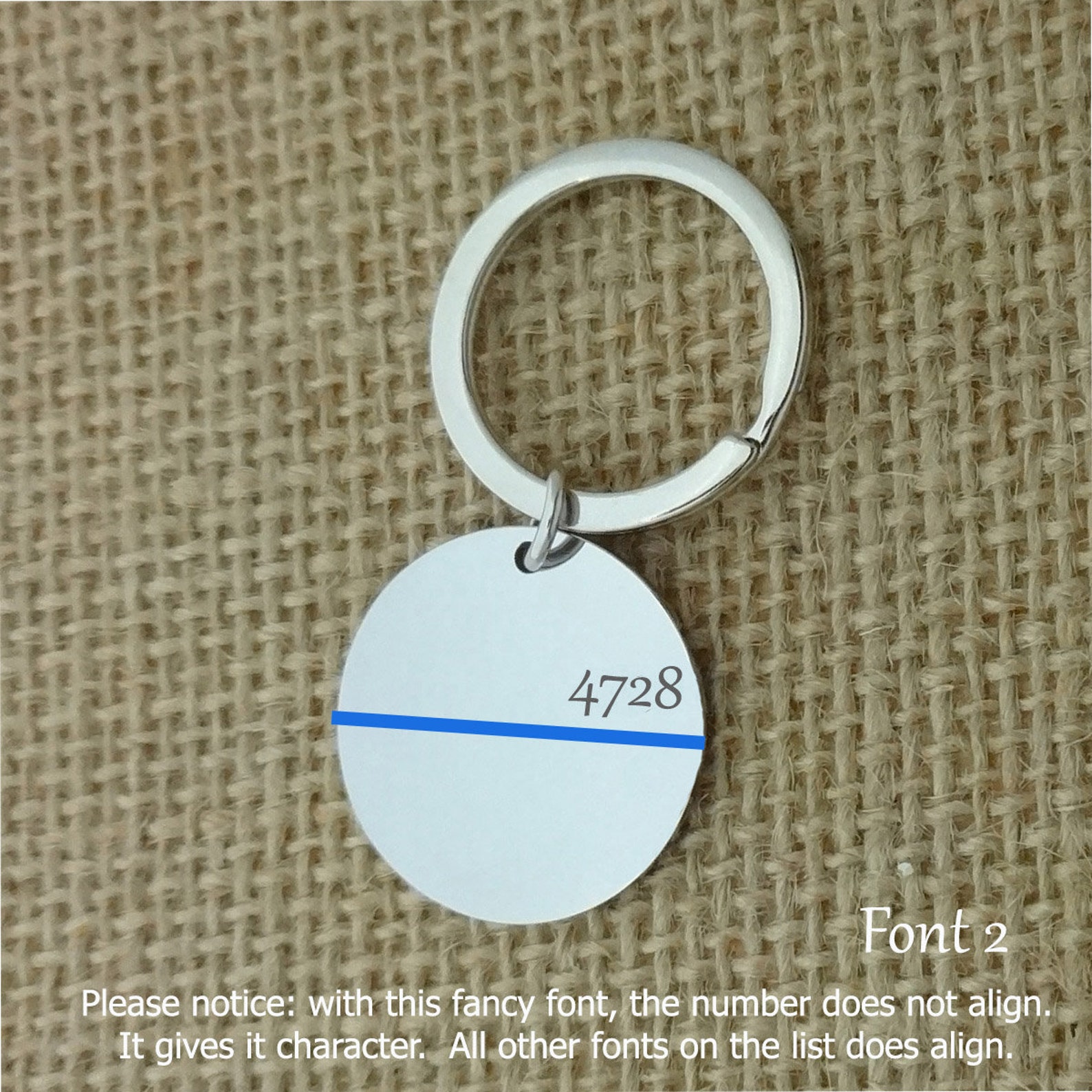 Thin Blue Line Bar Key Chain, Police Husband Blue Line Key Chain ...