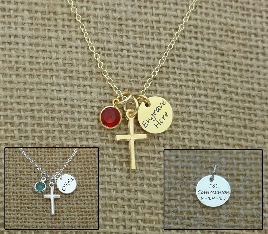 First Communion Necklace, First Holy Communion Jewelry, Confirmation ...