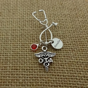 OTA Occupational Therapy Assistant Therapist Pin, Personalized OTA Pin ...