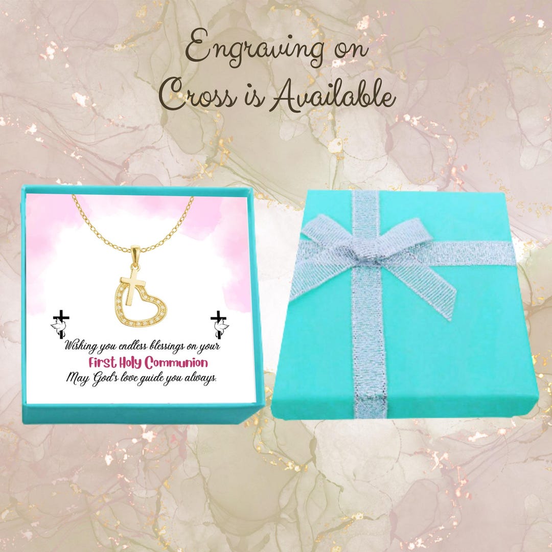 First Holy Communion Necklace, First Holy Communion Jewelry ...