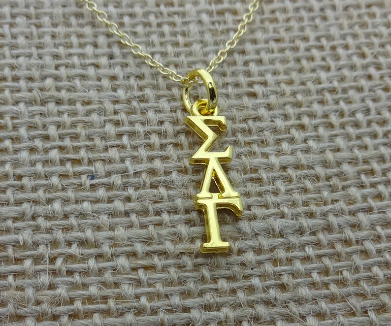 Sigma Lambda Gamma Sorority Jewelry Pendant Drop Charm Chain | Etsy