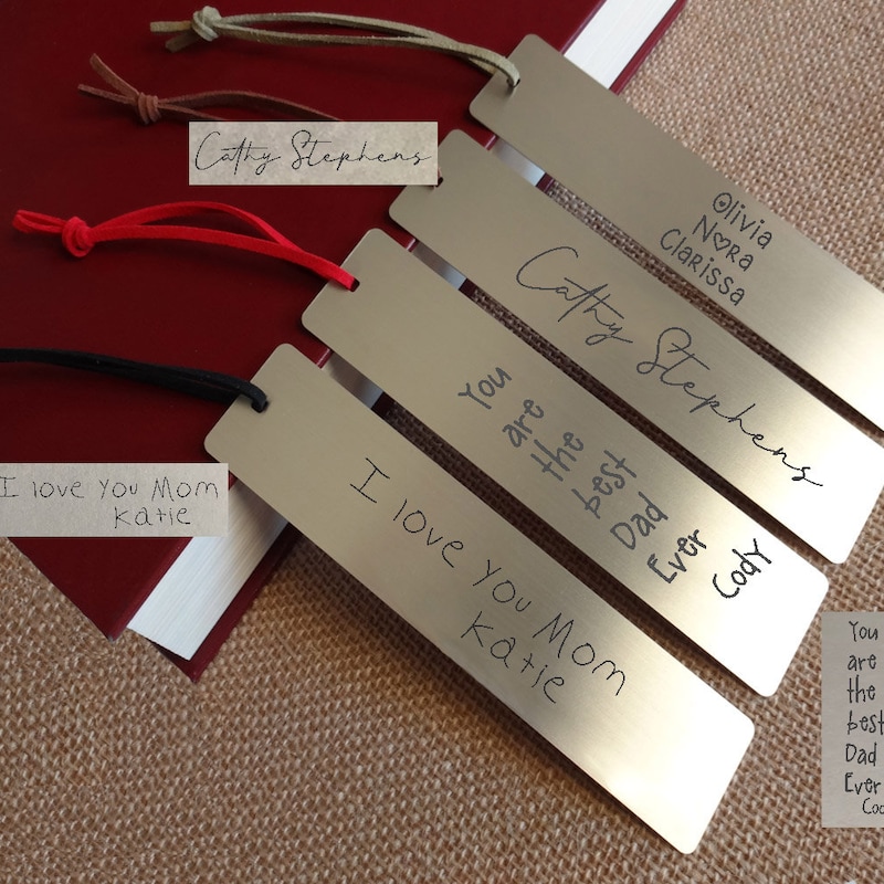 Metal Bookmark - Etsy