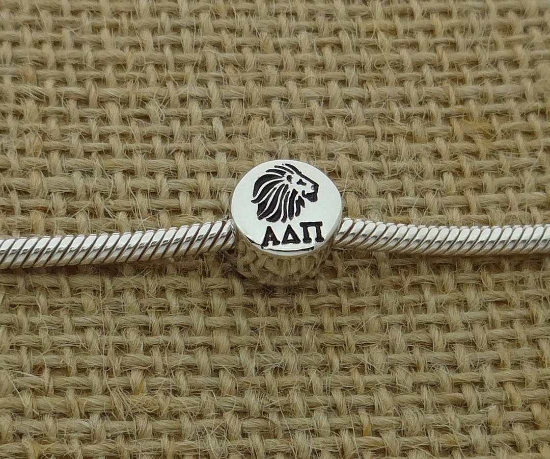 Alpha Delta Pi Lion Sorority Bead Fit Most European Style Charm ...