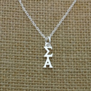 Sigma Alpha Greek Sorority Jewelry Sorority Lavalier Pendant Drop Charm ...