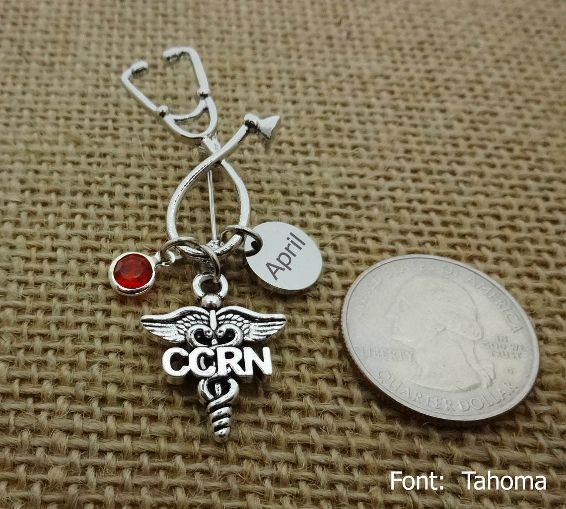 Critical Car/coronary Care RN Pin Personalized CCRN Pin | Etsy