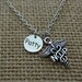 NP Nurse Practitioner Necklace, Nursing Student Necklace, Graduation ...