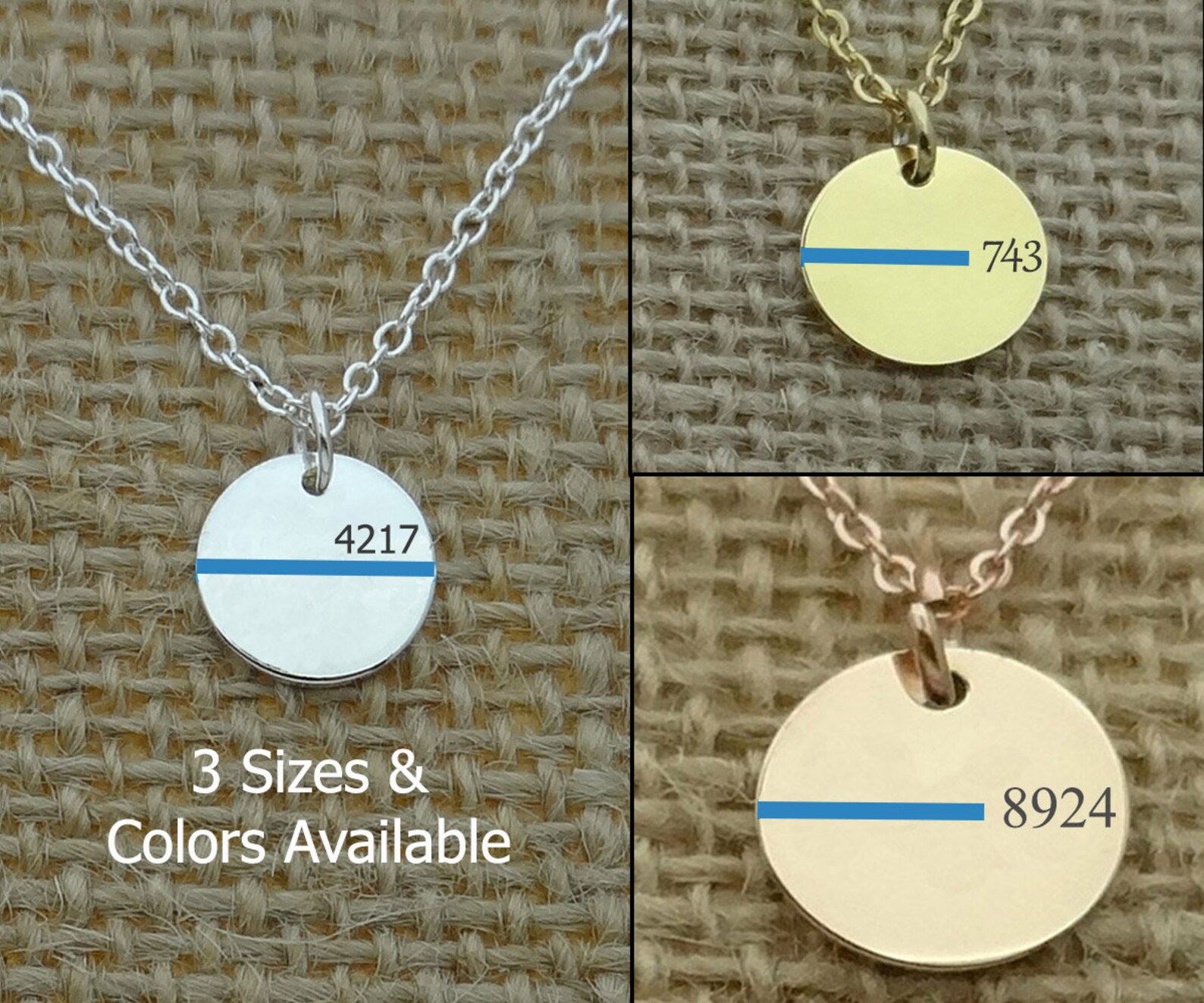 Thin Blue Line Jewelry, Police Wife Necklace, Police Officer Gifts ...