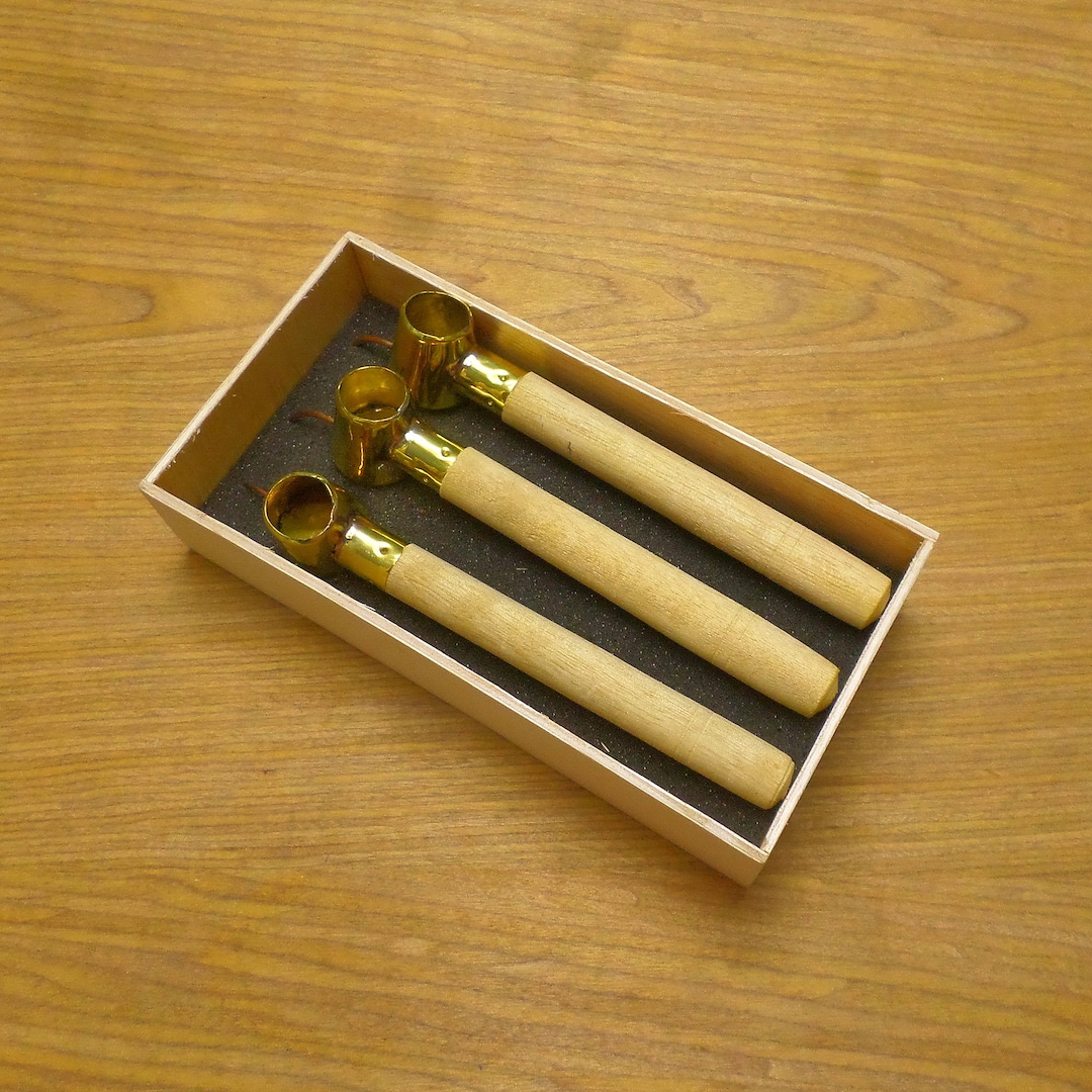 Premium Tjanting Batik Drawing Tools, Batik Tools, Set of 3, Plywood ...