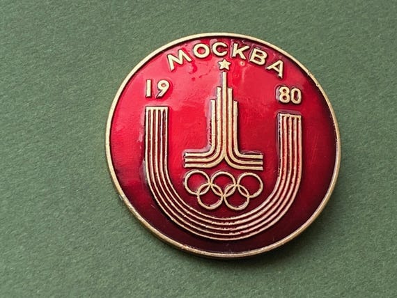 Moscow Olympic Symbol, Olympic Badge, Olimpic gGames,… - Gem