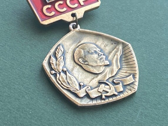 USSR - 60 years. Lenin Pin. Vintage collectible pin b… - Gem