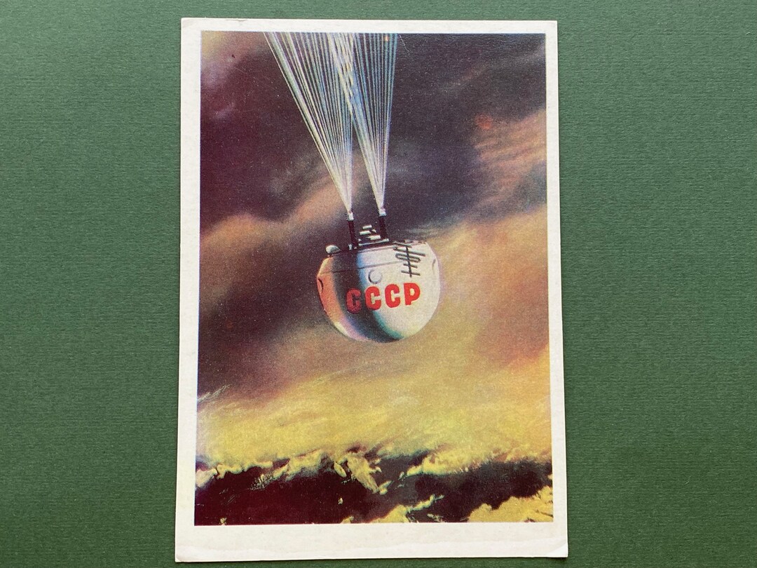 Vintage Space Postcard, Unused, USSR, Soviet Postcard Venus Reveals ...