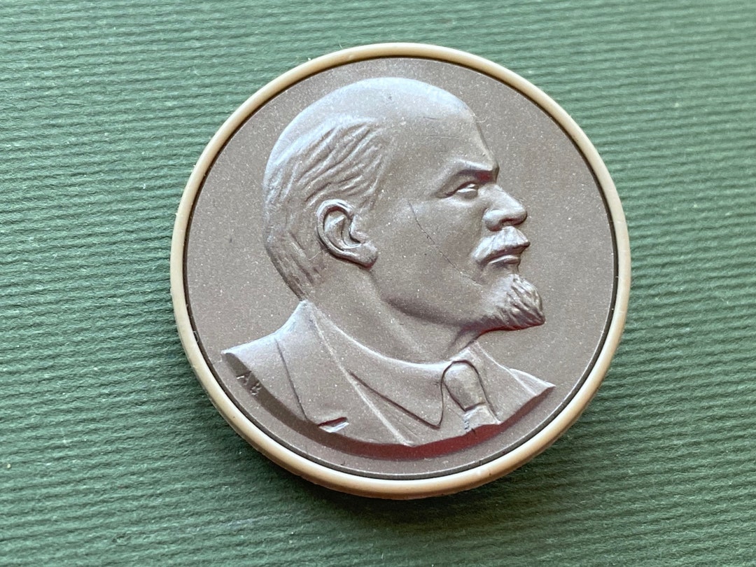 Lenin Pin. Vintage Collectible Pin. Soviet Union, Made in USSR, 1970s ...