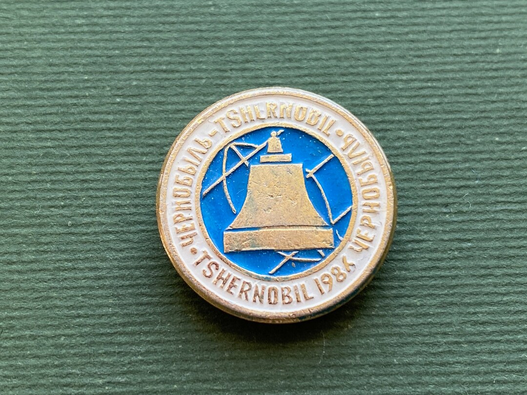 RARE Chernobyl 1986 Pin. Vintage Collectible Soviet Pin Badge. - Etsy