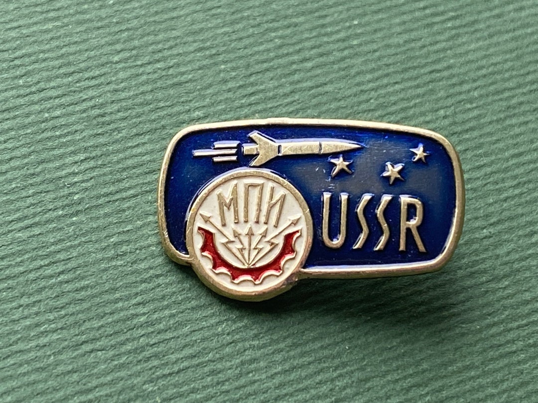 RARE Rocket. Space USSR Pin. Soviet Pin, Collectible Badge, USSR, 1970s ...