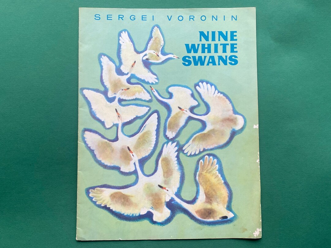Sergey Voronin "nine White Swans". Book in English, 1973 - Etsy