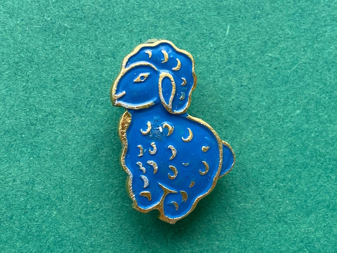 Ram Pin. Vintage Collectible Childrens Soviet Pin Badge, Made in USSR ...