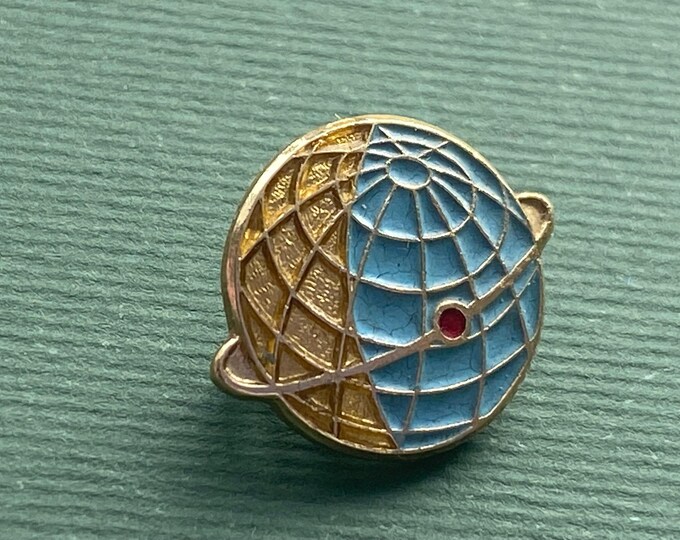 RARE Sputnik Globe, Orbit, Space Pin. Soviet Pin. Collectible Badge ...