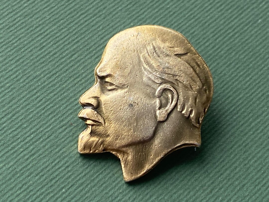 Lenin Pin. Vintage Collectible Badge, Pin, Soviet Union, USSR A7 - Etsy