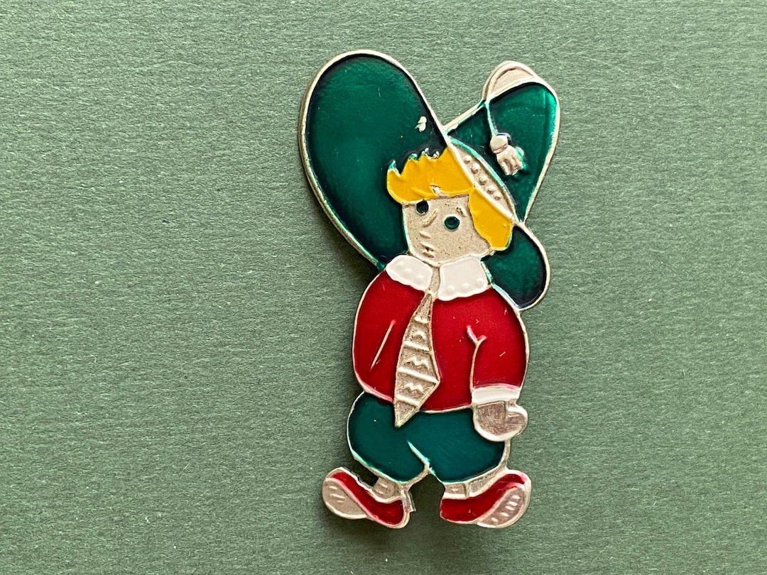 Dunno Brooch. RARE Cartoon Character Brooch Vintage - Etsy