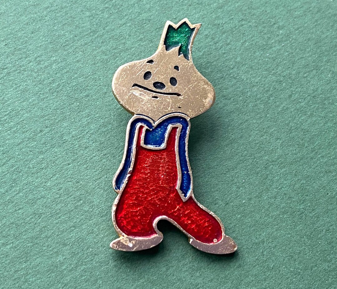 RARE Cipollino Pin. Vintage Collectible Badge, Soviet Pin, Soviet Union ...