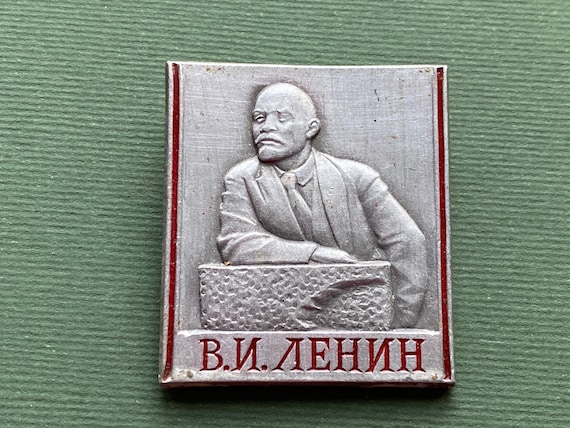 Lenin. USSR Pin. Vintage collectible badge, Pin, Sovi… - Gem