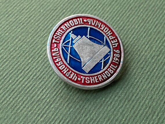 RARE Chernobyl 1986 Pin. Vintage collectible soviet p… - Gem