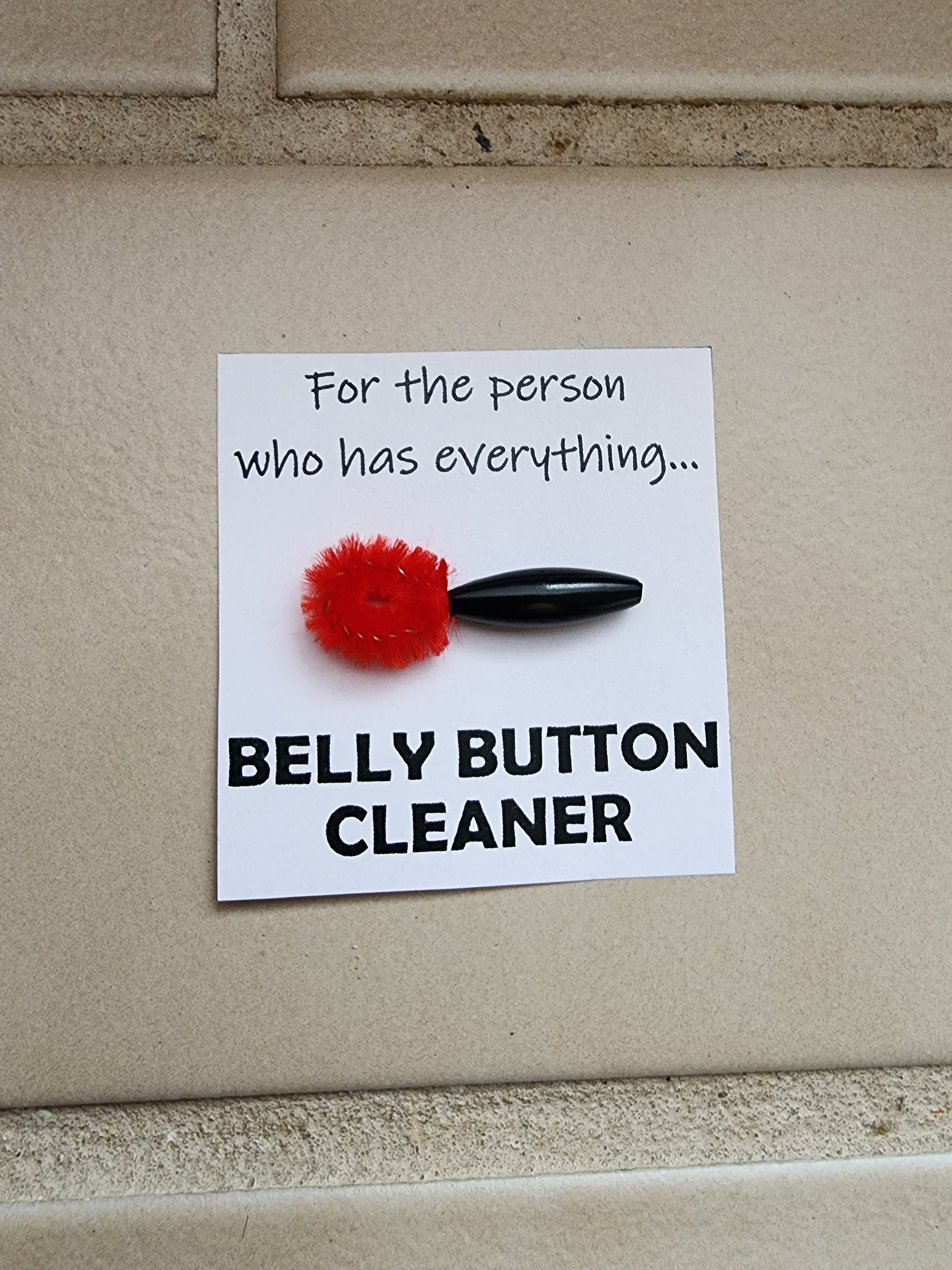 Belly Button Lint Brush Gag Gift Stocking Stuffer Belly Button Cleaner ...