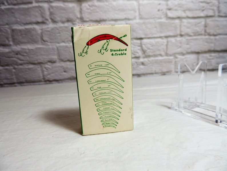 Vintage Helin's Fly Rod Flatfish Lure Size F7 Color SI Silver in ...