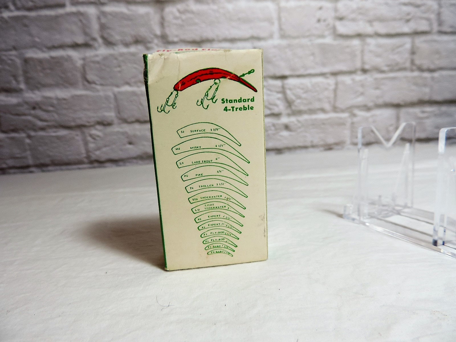 Vintage Helin's Fly Rod Flatfish Lure Size F7 Color SI Silver in ...