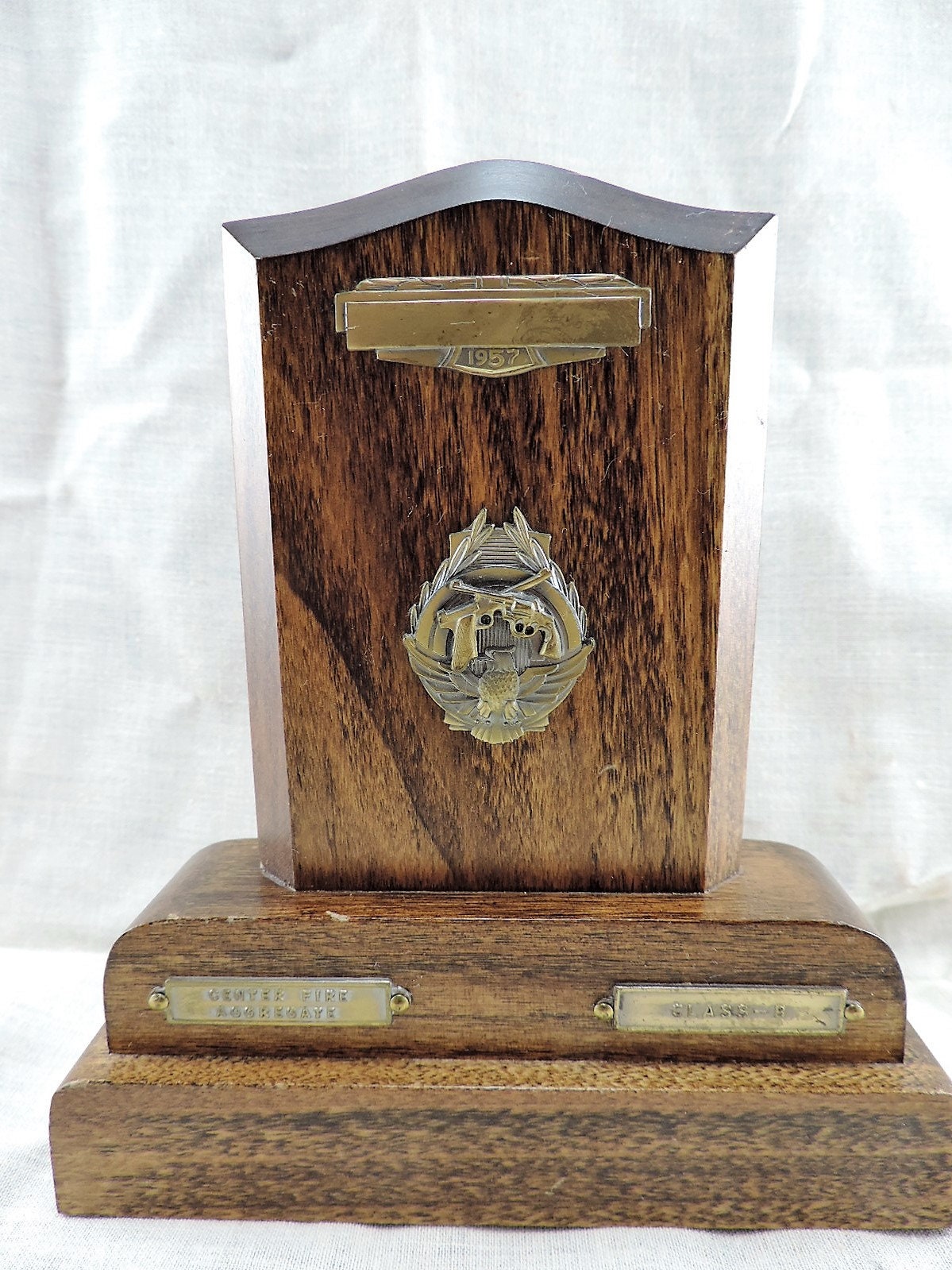 Vintage 1957 Shooting Award Trophy Center Fire Blackinton & Co - Etsy