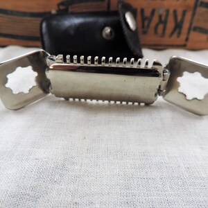 Vintage Bigelow Parkin Travel Razor in Leather Case | Etsy