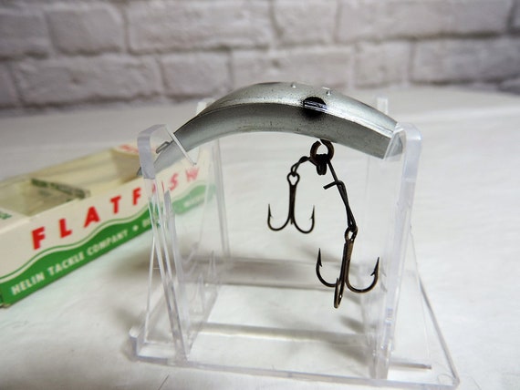 Vintage Helin's Fly Rod Flatfish Lure Size F7 Color SI | Etsy