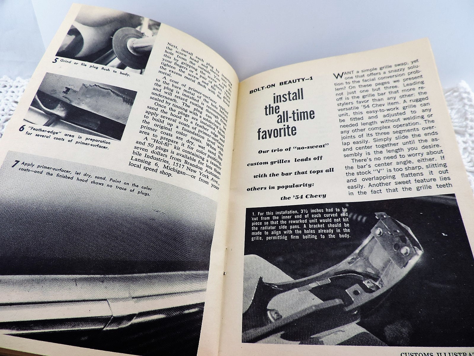 Vintage Customs Illustrated Magazine September 1961 - Etsy