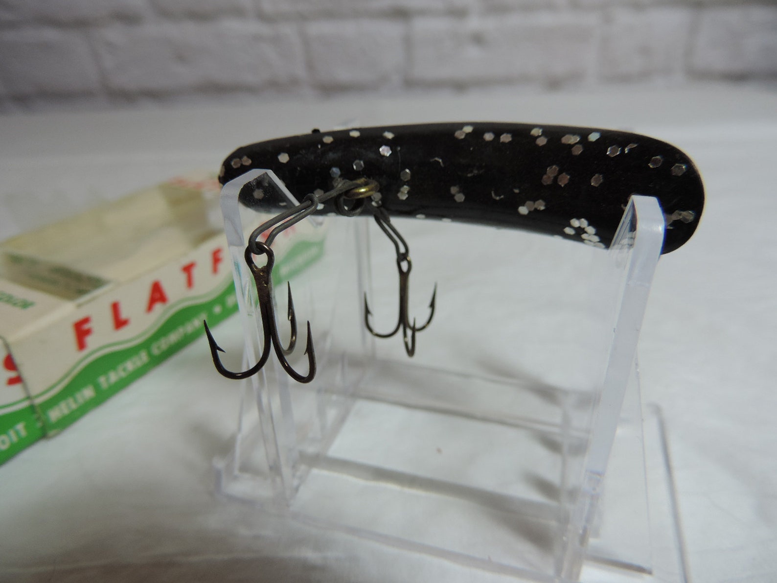 Vintage Helin's Fly Rod Flatfish F7 BSS Black Silver Speckle - Etsy