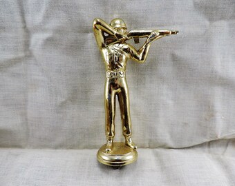 Vintage Shooter Trophy Topper Finial | Etsy