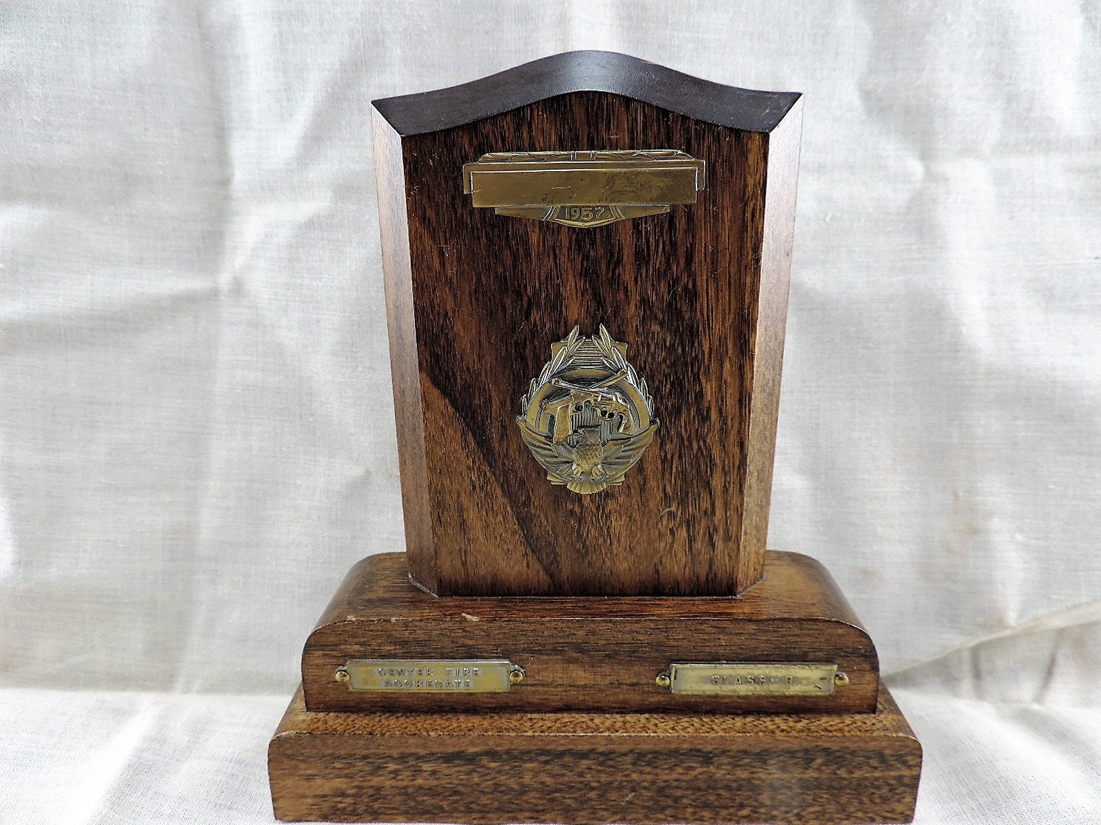 Vintage 1957 Shooting Award Trophy Center Fire Blackinton & Co - Etsy