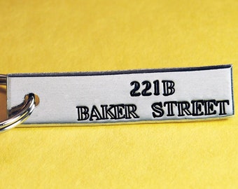 221B Baker St. Adjustable Ring. Pure Aluminum. Sherlock Holmes | Etsy