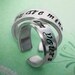 You Are Mine, I Am Yours. ASOIAF Inspired Soulmate Adjustable Ring Pair ...