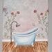 Bath Tub Oil Painting - ORIGINAL - Etsy